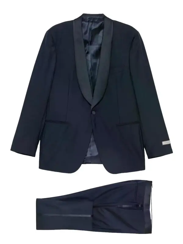 Canali Shawl-lapel Suit - Blue
