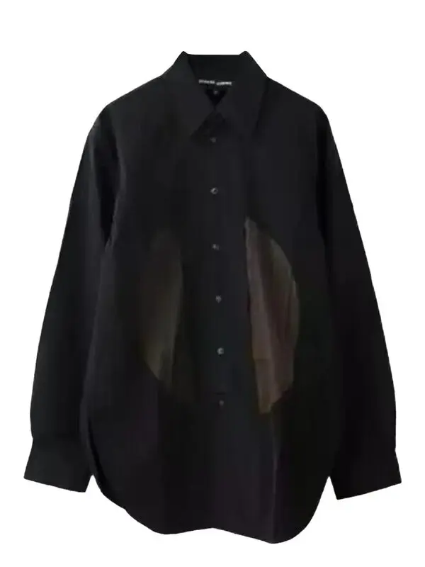 EDWARD CUMING Wet Lung Overshirt - Black