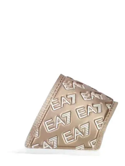 EA7 Logo Embossed Slides - Neutrals
