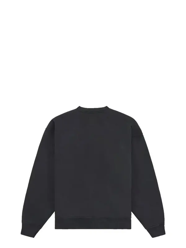 Rhude Graphic Print Crew Neck Sweatshirt - Black
