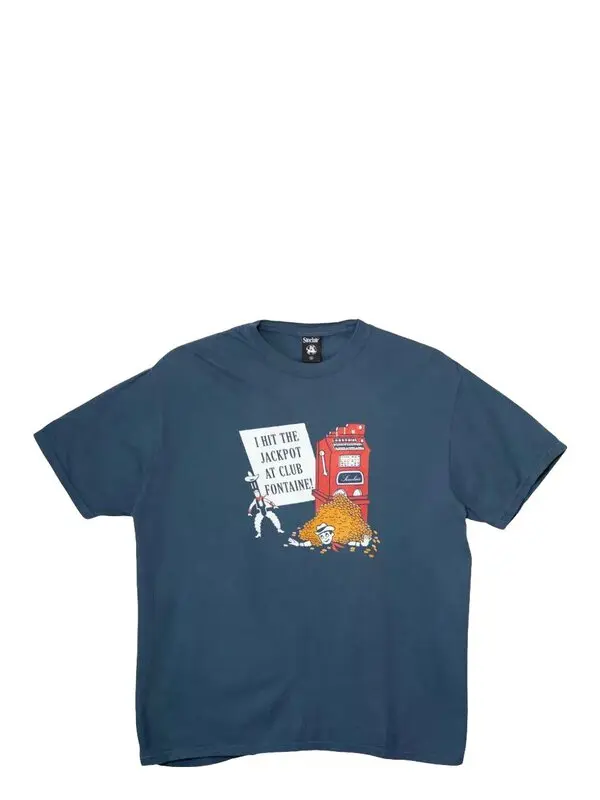 SINCLAIR Jackpot Graphic-print T-shirt - Blue