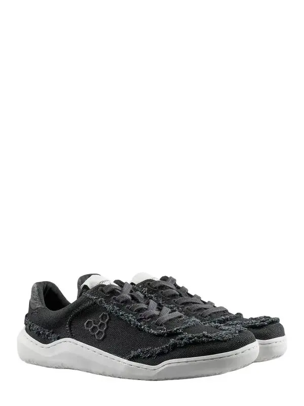 VIVOBAREFOOT Gobi Frayed-edge Sneakers - Black