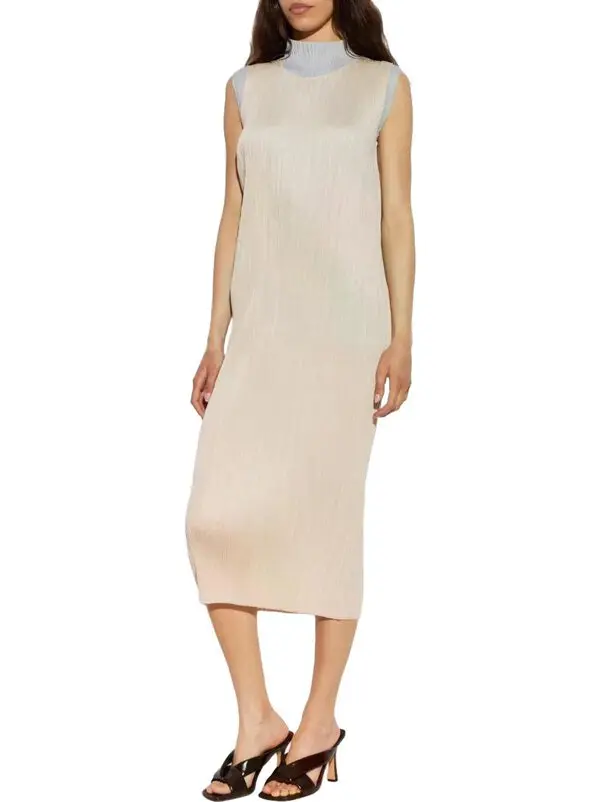 Issey Miyake Midi Dress - Neutrals