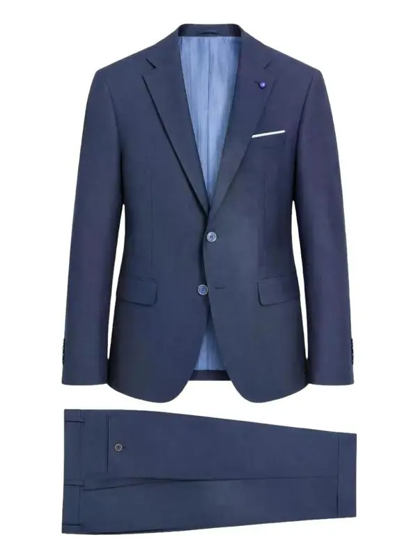 ETIEM TEXTIL S.L. Single-breasted Tailored Suit - Blue