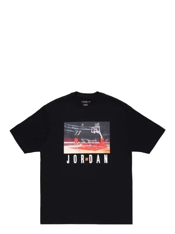 JORDAN X Undefeated Free Throw Tee - Black