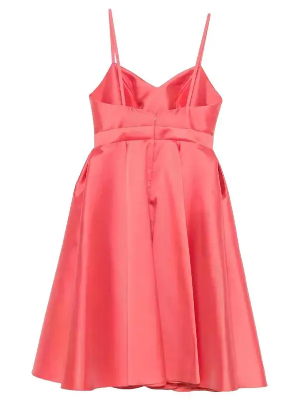 ALESSANDRO LEGORA Flower Embellished Mini Dress - Pink