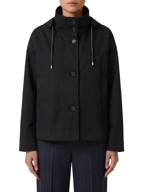 Loewe Wool Belted Blazer - Black