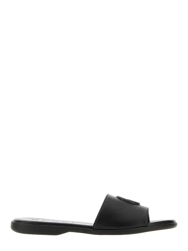 Gucci Nappa Leather Slide Slippers - Multicolor