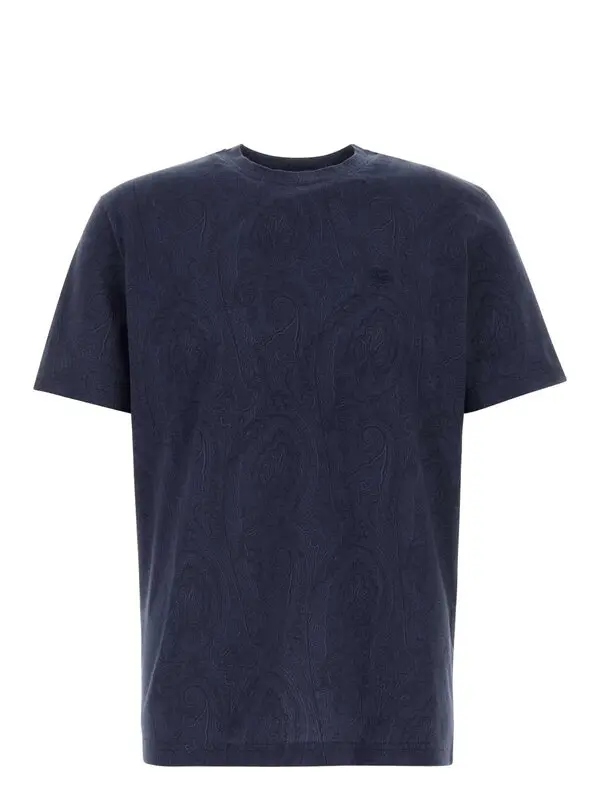 Etro Printed Cotton T-shirt - Multicolor