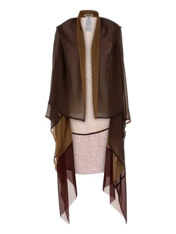 Alberta Ferretti Chiffon Cardigan - Multicolor