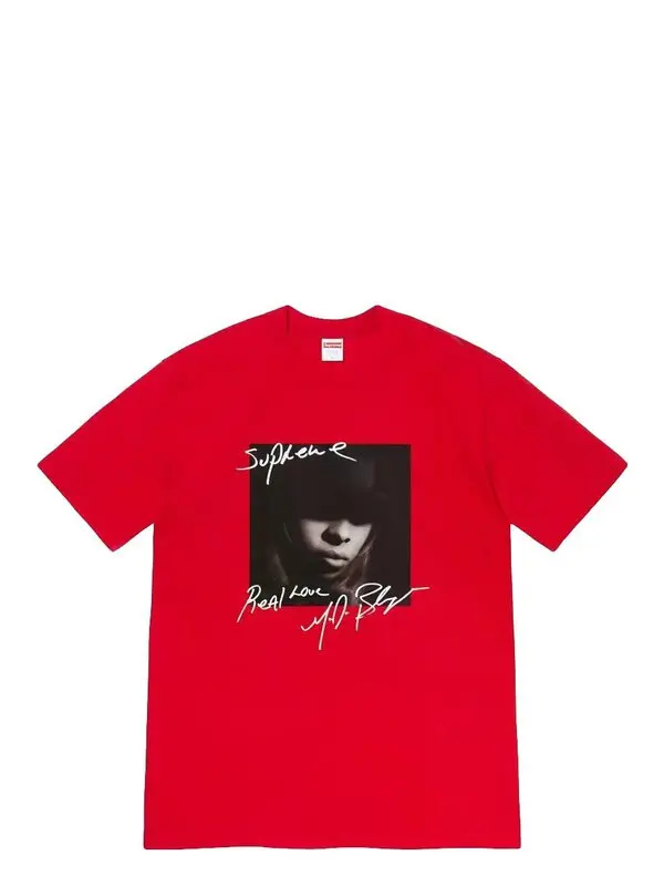 Supreme Mary J. Blige Photo-print T-shirt - Red