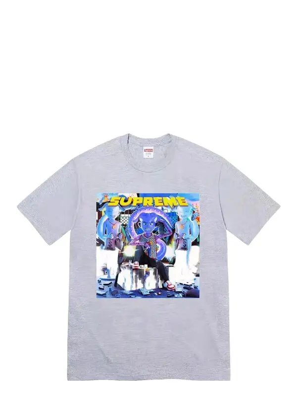 Supreme Richest Graphic-print T-shirt - Grey