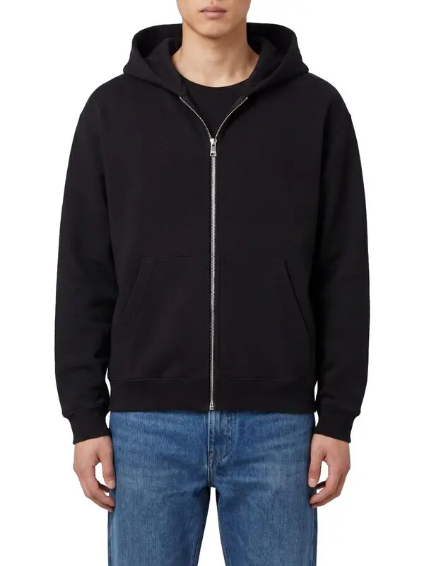 Gucci Zip-up Hoodie - Black