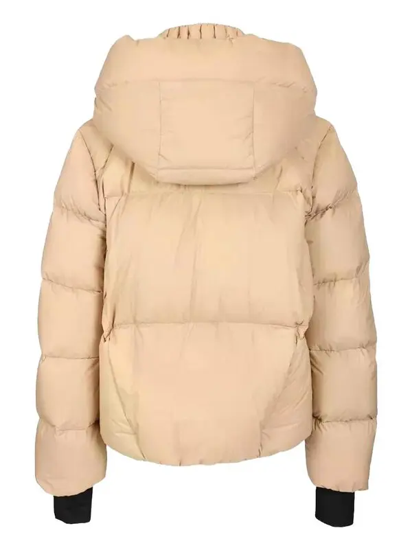 Moncler Zip-up Puffer Jacket - Neutrals
