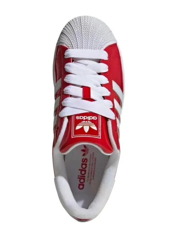 Adidas Superstar Ii Leather Sneakers - Red