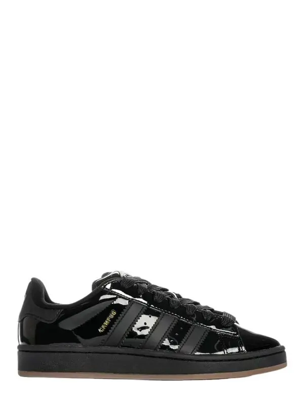 Adidas Campus 00s Patent Leather Sneakers - Black