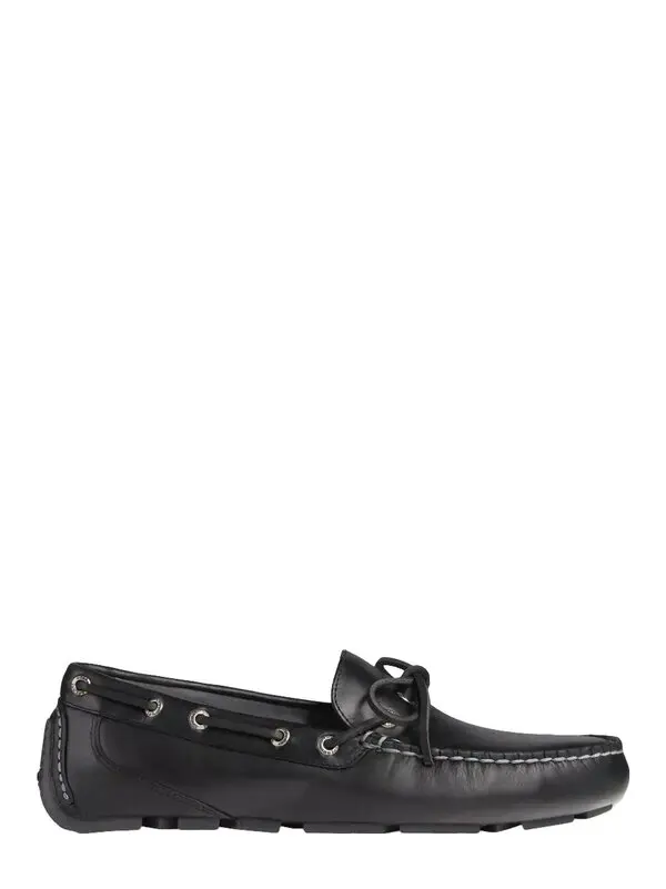 Sperry Leather Boat Shoes - Black