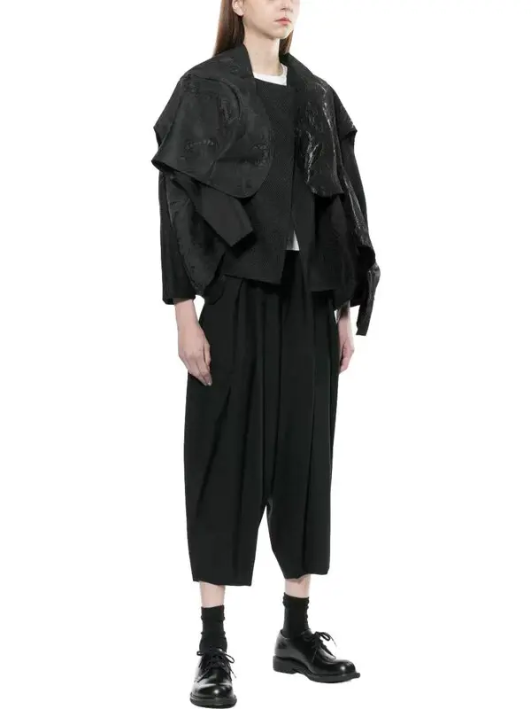 Comme Des Garçons Asymmetrical Jacket - Black