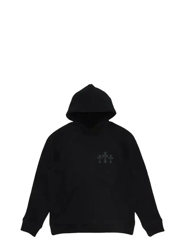 Chrome Hearts Logo Embroidery Hoodie - Black