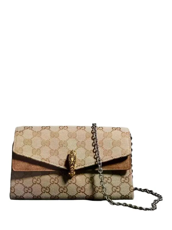 Gucci Dionysus Gg Supreme Shoulder Bag - Neutrals