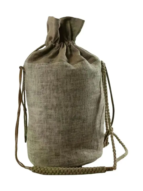 ZIGGY CHEN Braided-strap Backpack - Grey