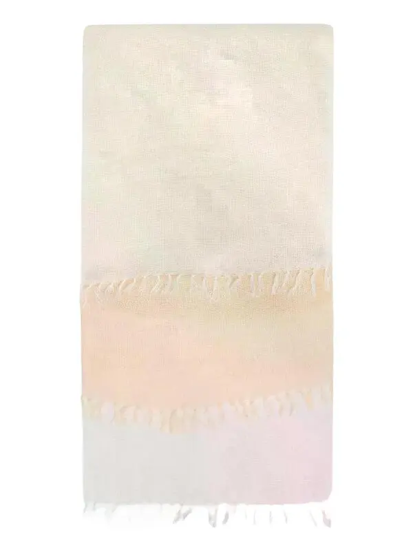 Issey Miyake Fringed Panel Belt - Neutrals
