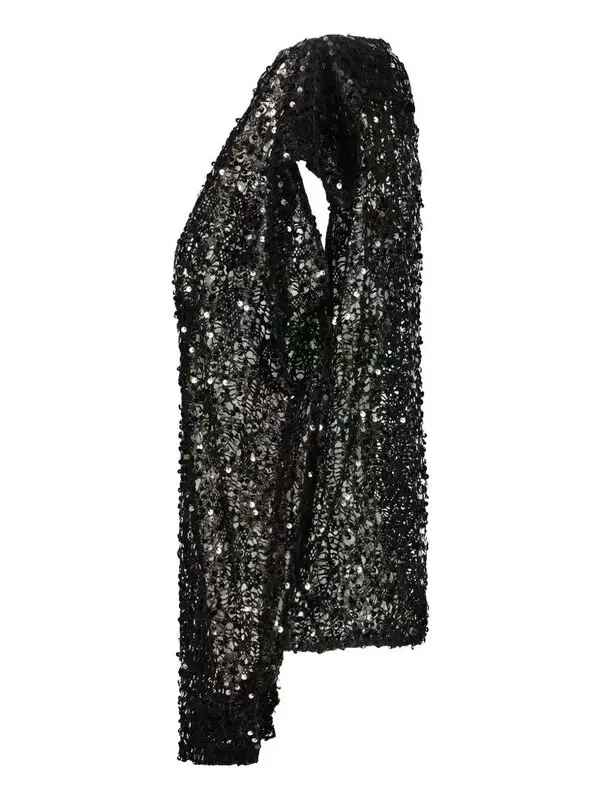 Junya Watanabe Mesh Top - Black