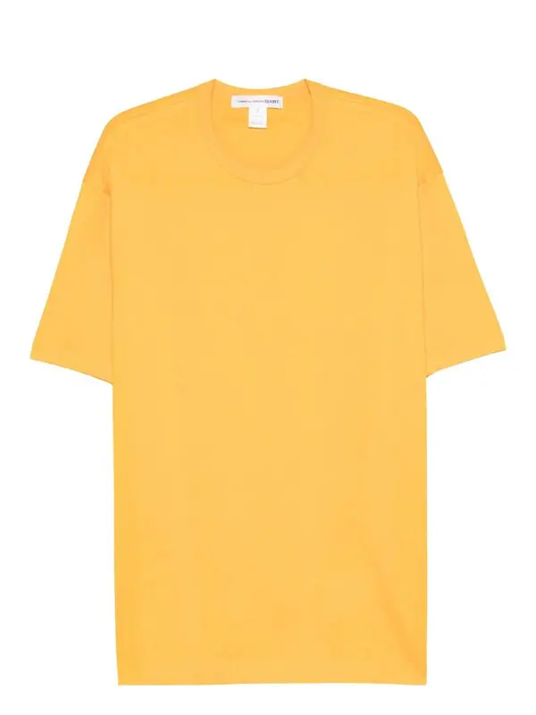 Comme Des Garçons Round-neck T-shirt - Yellow