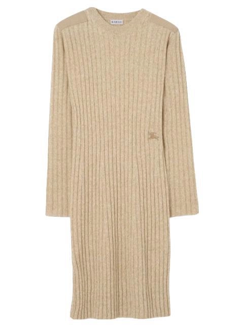 Burberry Wool Cashmere Dress - Hamper Beige
