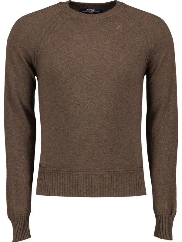 K-WAY Crew Neck Sweater - Brown