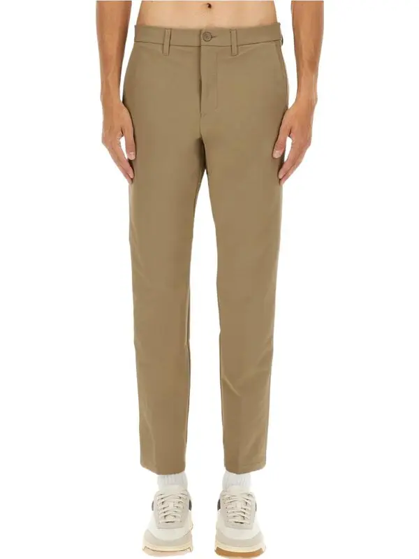 Hugo Boss Straight Leg Trousers - Brown