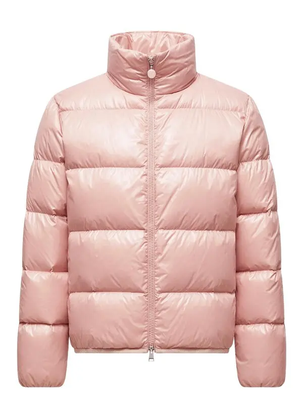 Moncler Abbadia Quilted Zip-up Down Jacket - Pink
