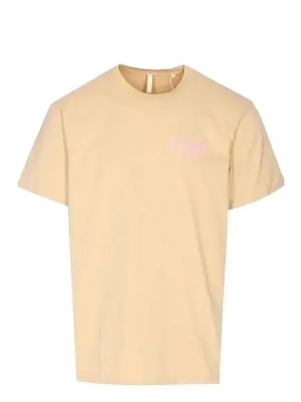 SUNFLOWER Logo Short-sleeved T-shirt - Nude