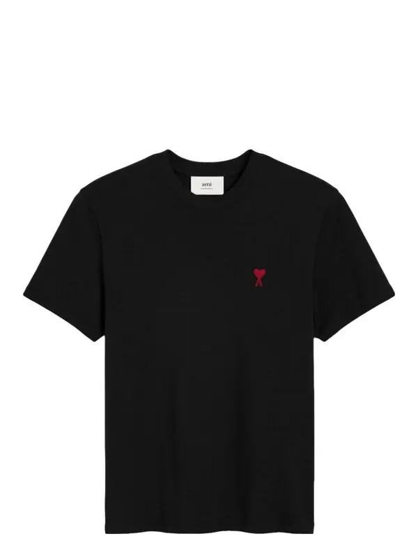 AMI Paris Short-sleeved T-shirt - Black