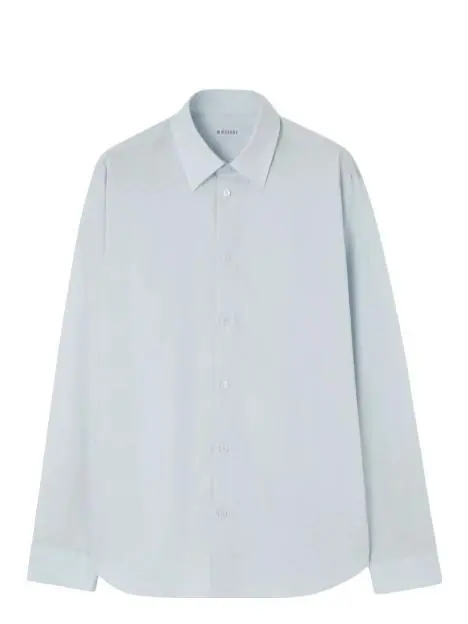 Burberry Cotton Shirt - Light Blue
