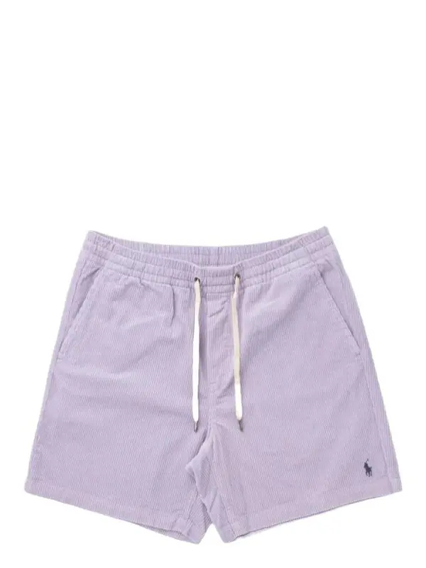 Polo Ralph Lauren Corduroy Drawstring Shorts - Purple