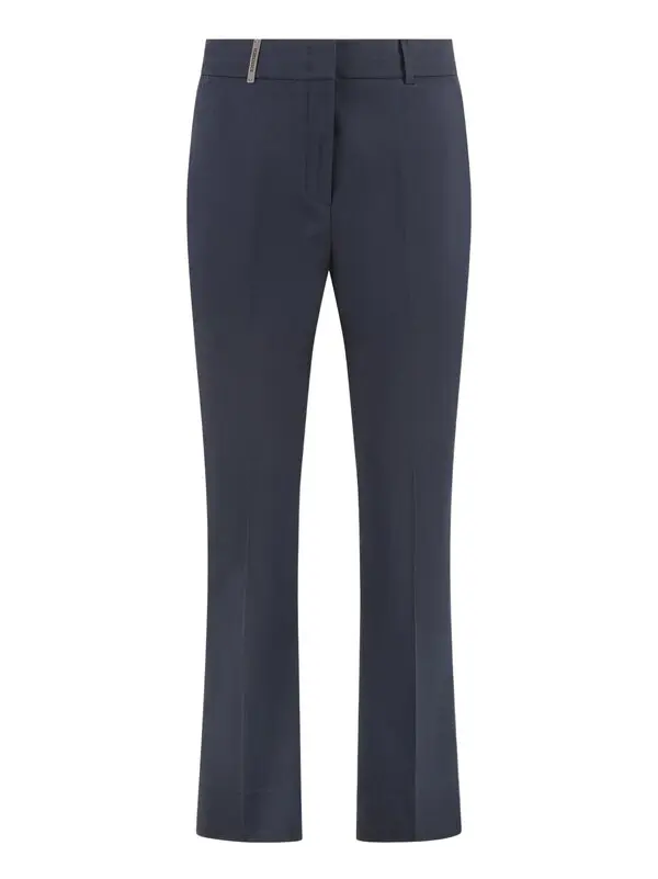 Peserico Tailored Trousers - Black