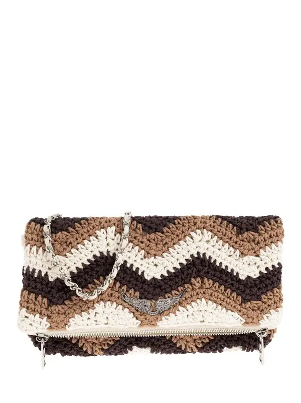 Zadig&Voltaire Rock Macramé Bag - Brown