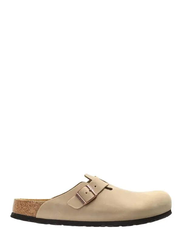 BIRKENSTOCK Utti Slip-on Suede Mules - Brown