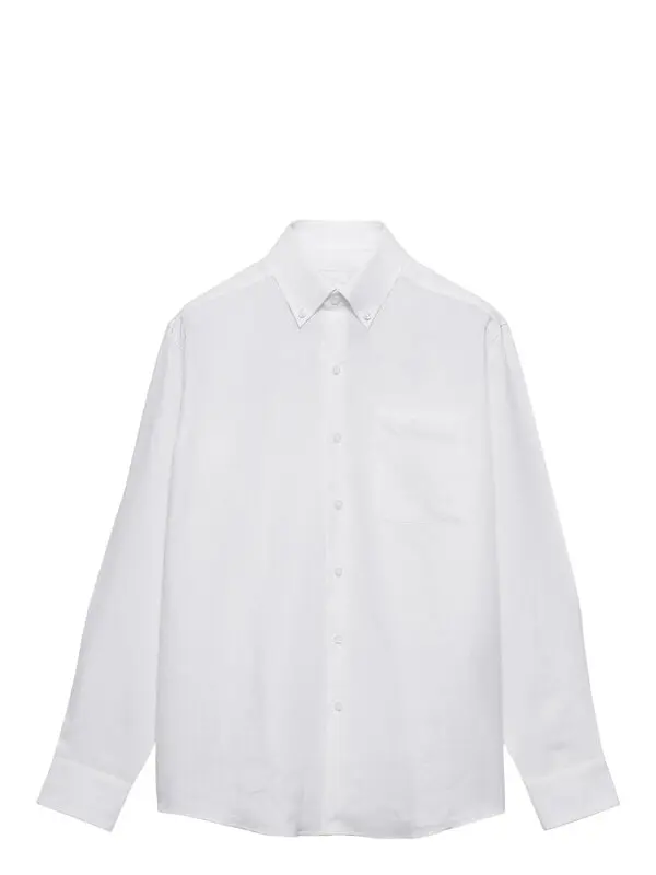 Prada Linen Shirt - White