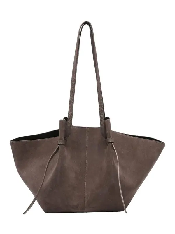 Yuzefi Suede "mochi" Tote Bag - Brown