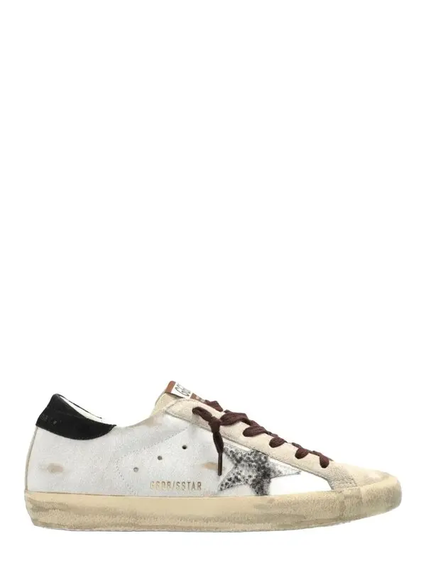 GOLDEN GOOSE Superstar Suede Toe Sneakers - White