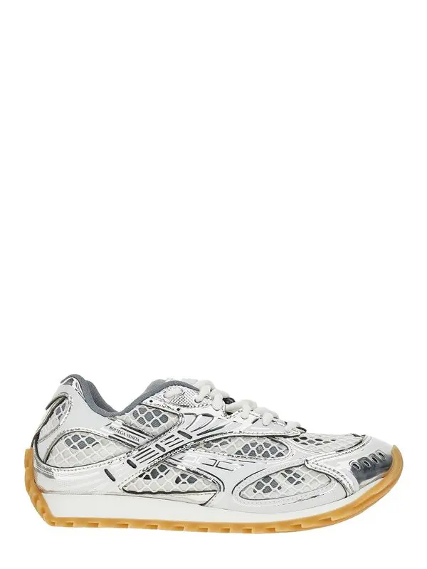 Bottega Veneta Orbit Sneakers - Silver