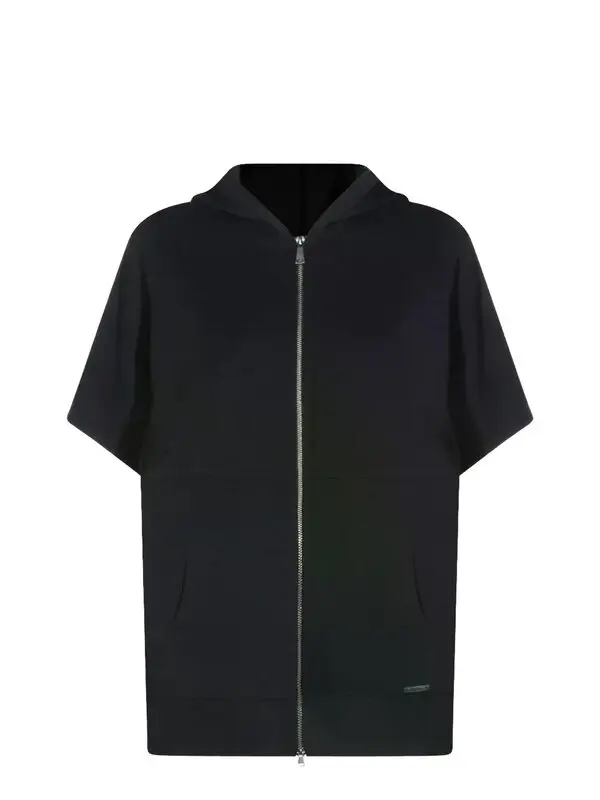 Max Mara Short-sleeve Hoodie - Blue
