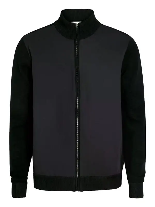RAITH Panelled Zip-up Jacket - Grey