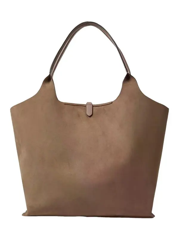 Stella McCartney Logo Perforated Tote Bag - Brown