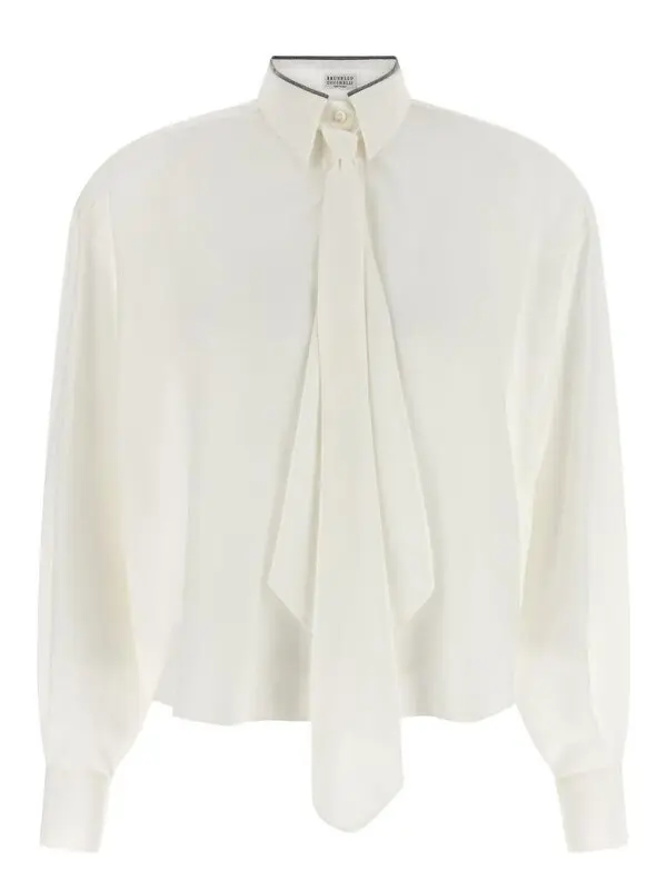 Brunello Cucinelli Silk Shirt - Multicolor