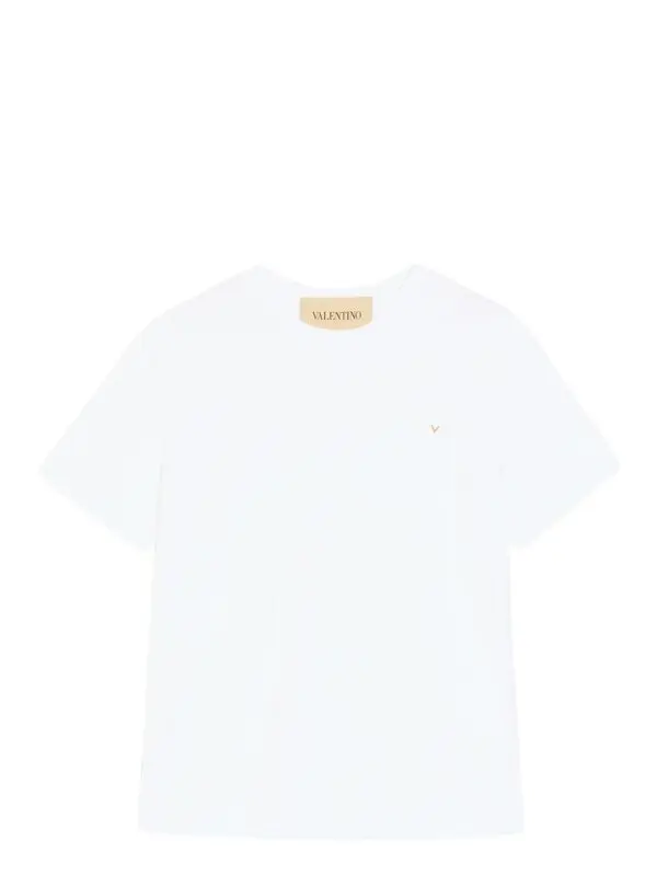 Valentino Garavani Vgold Cotton T-shirt - Multicolor
