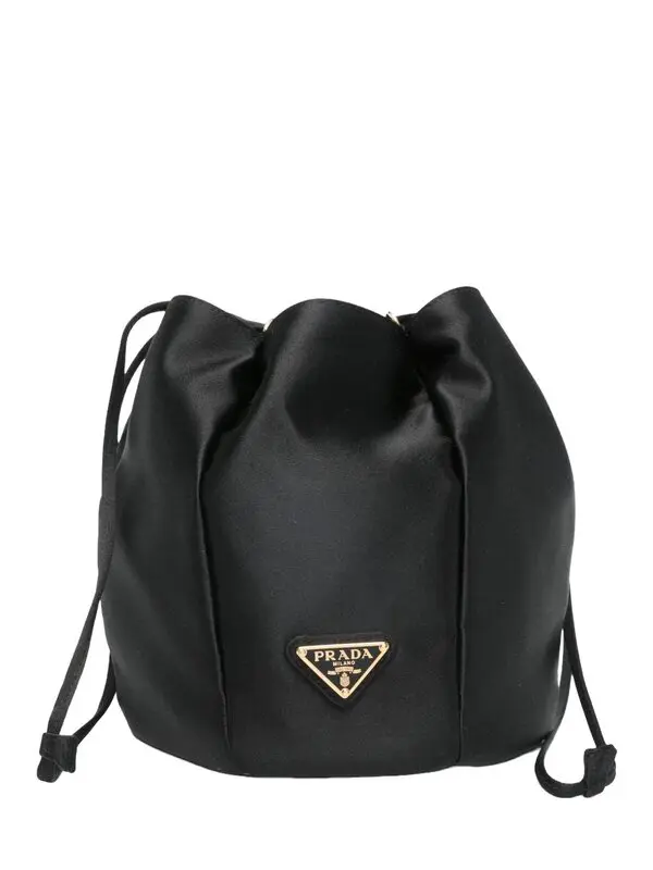 Prada Satin Mini Bucket Bag - Multicolor