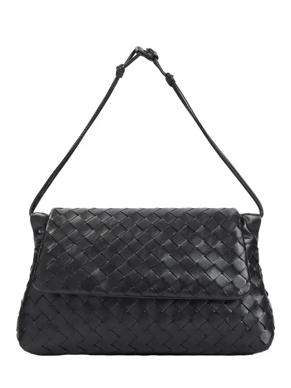 Bottega Veneta Mini Giorno Clutch - Black